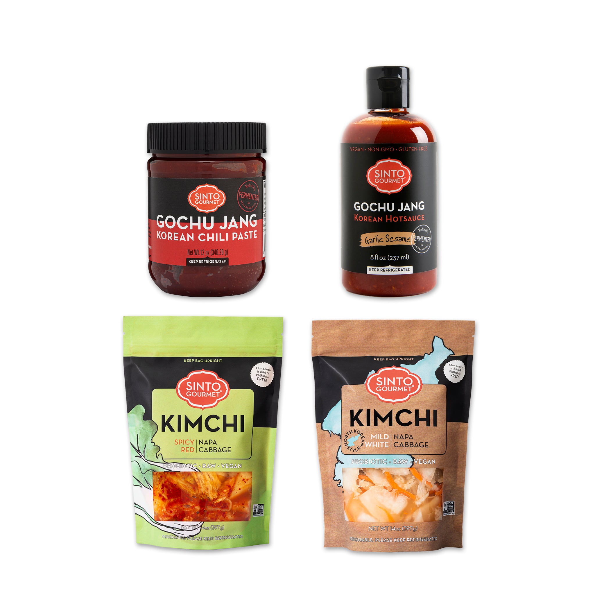 Best Selling 4 pack – Sinto Gourmet