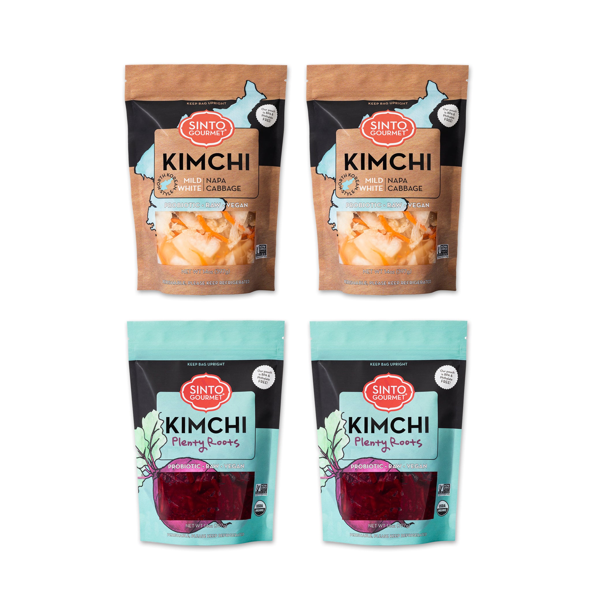 Easy on the Spicy! - 4 pack – Sinto Gourmet